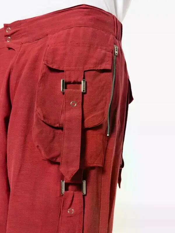AMIR SLAMA Wide-leg Cargo Trousers