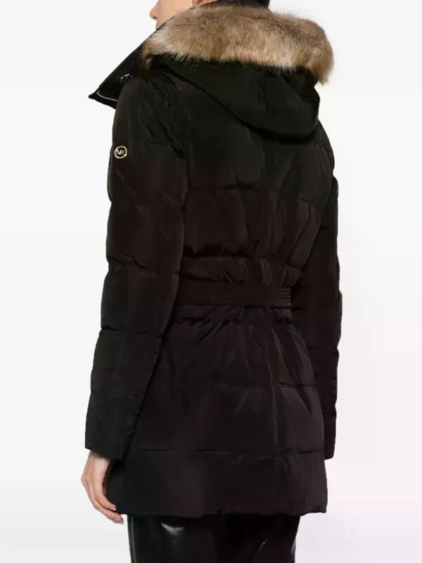 Michael Kors Belted Puffer Coat