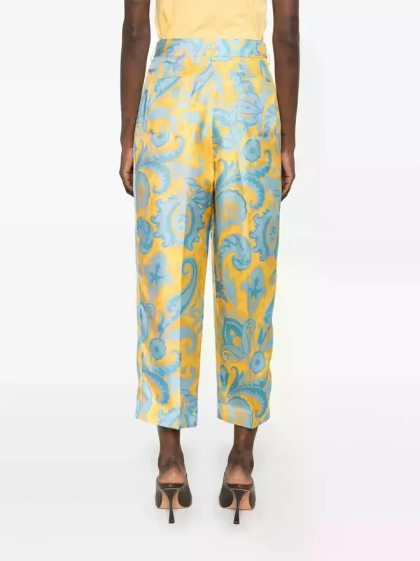 Etro Silk Trousers