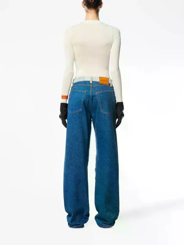 Heron Preston Panelled Mid-rise Jeans