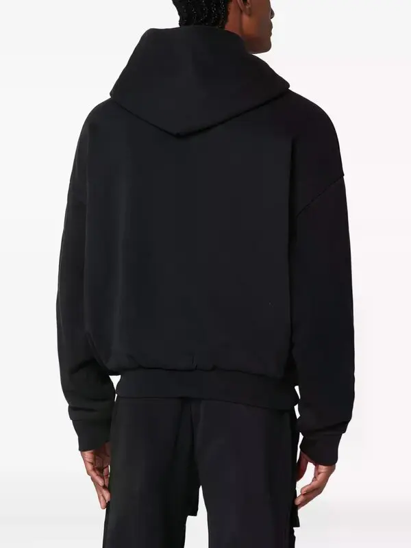 ENTIRE STUDIOS Organic Cotton Jersey Thermal Hoodie