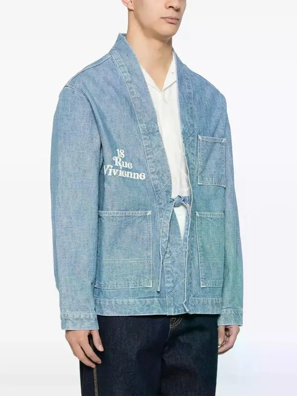 Kenzo X Verdy Logo-embroidered Poncho