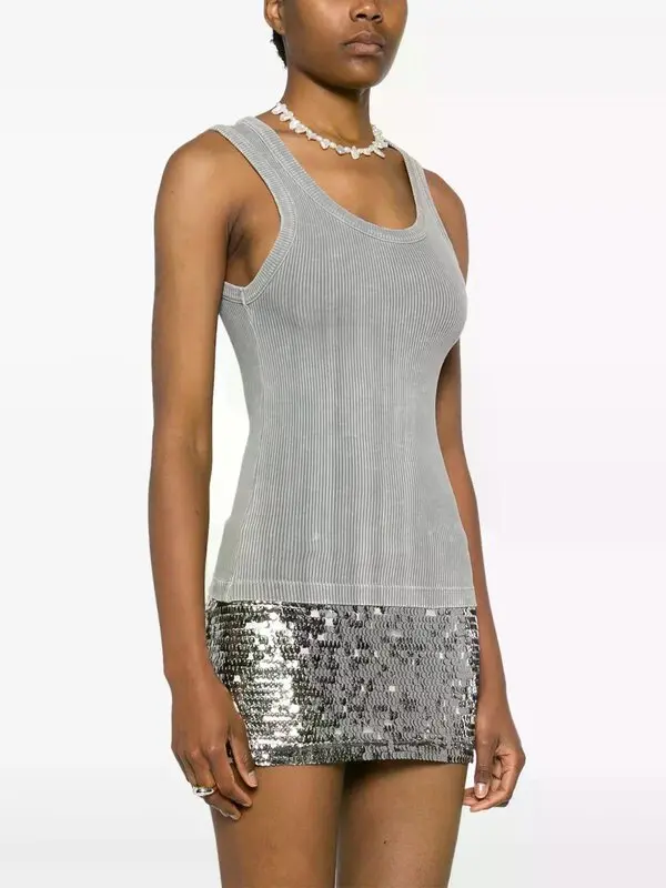 AGOLDE Poppy Fine-ribbed Tank Top