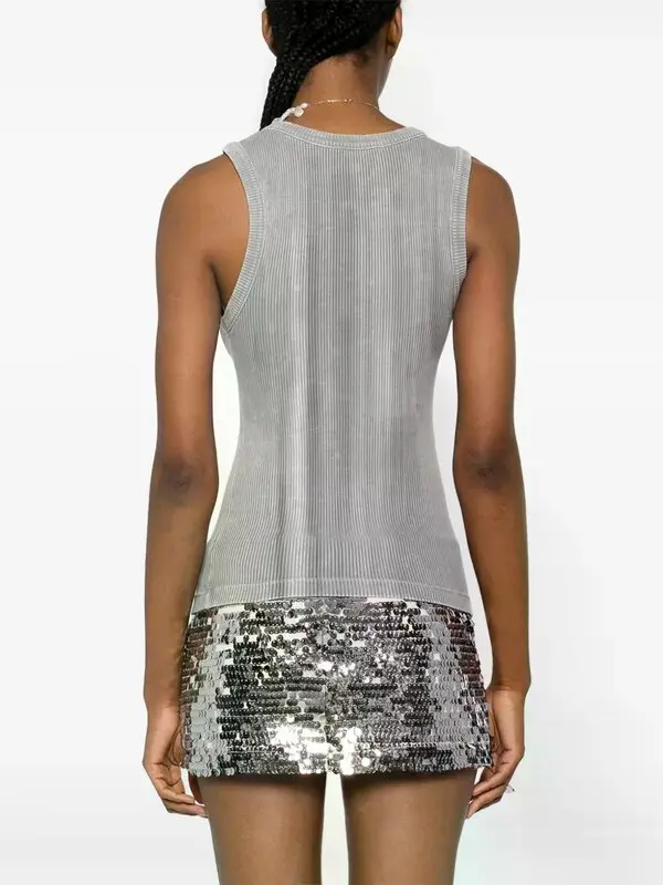 AGOLDE Poppy Fine-ribbed Tank Top