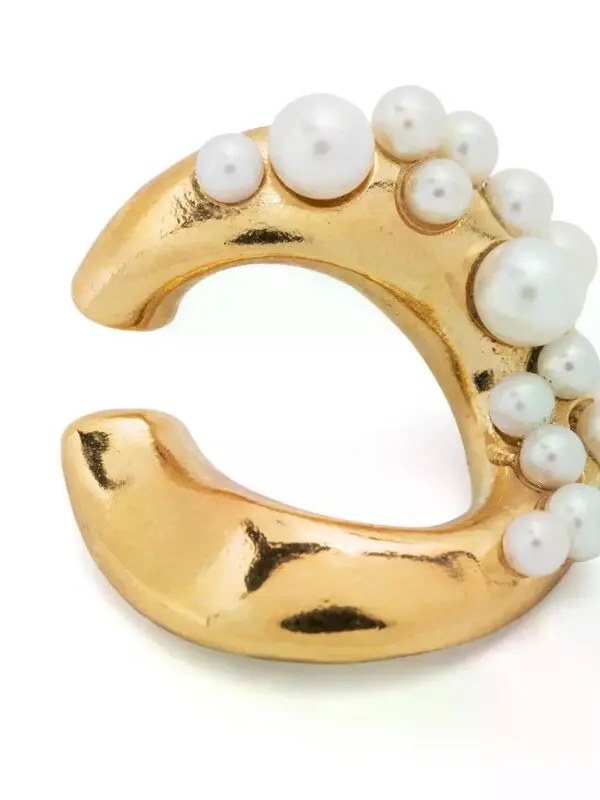 BEATRIZ PALACIOS Wave Cluster Link Medium Ear Cuff