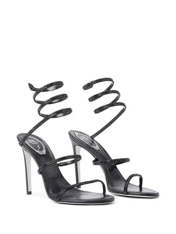 Rene Caovilla 105mm Cleo Embellished Sandals