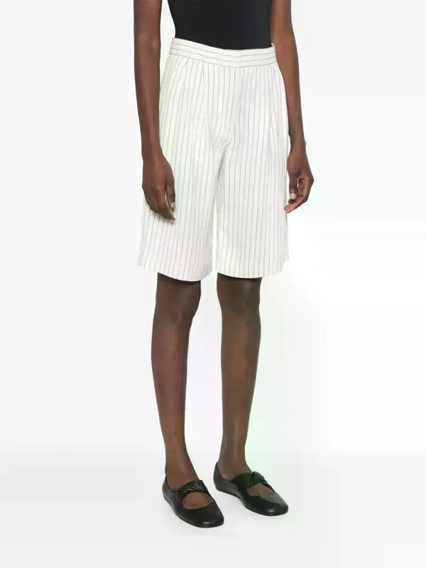 Loulou De Saison Striped Shorts