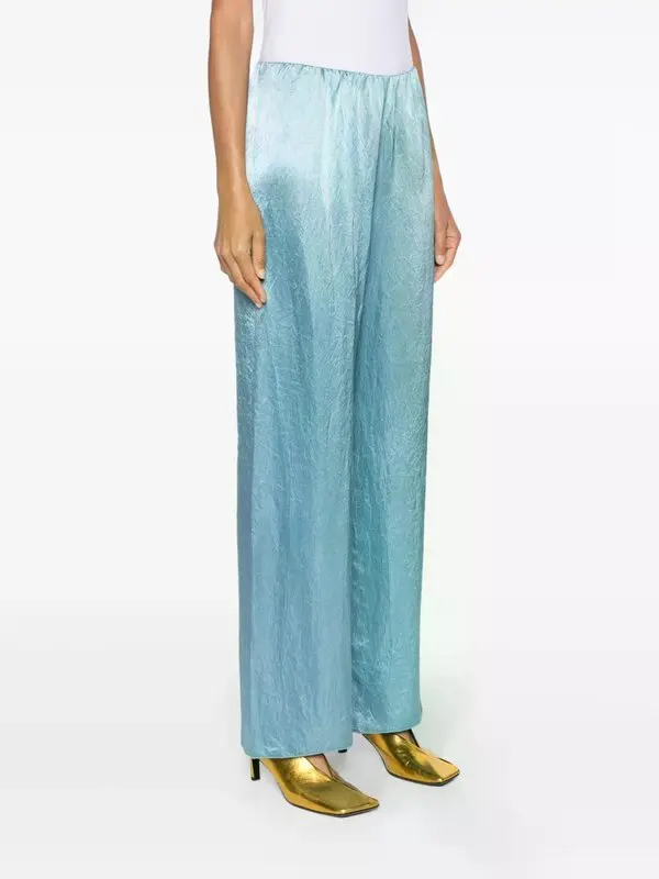 Nanushka Straight-leg Satin Trousers