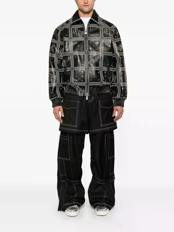 Off-White Dices Lea Varsity Jacket
