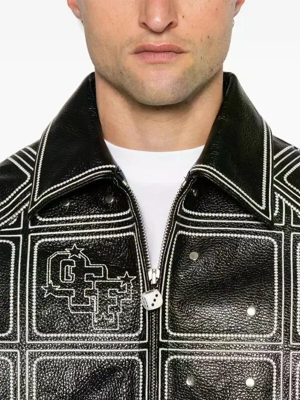 Off-White Dices Lea Varsity Jacket
