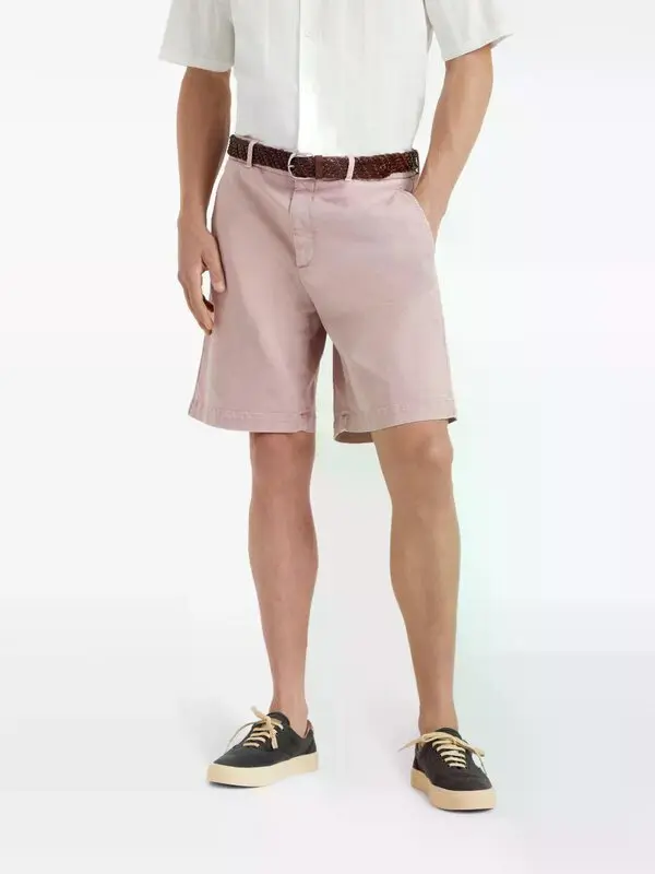 Brunello Cucinelli Denim Bermuda Shorts - Pink