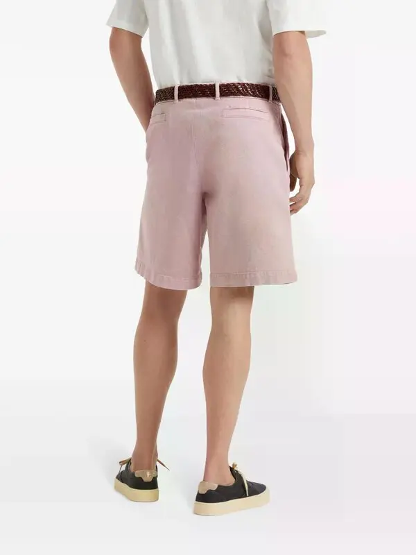 Brunello Cucinelli Denim Bermuda Shorts - Pink