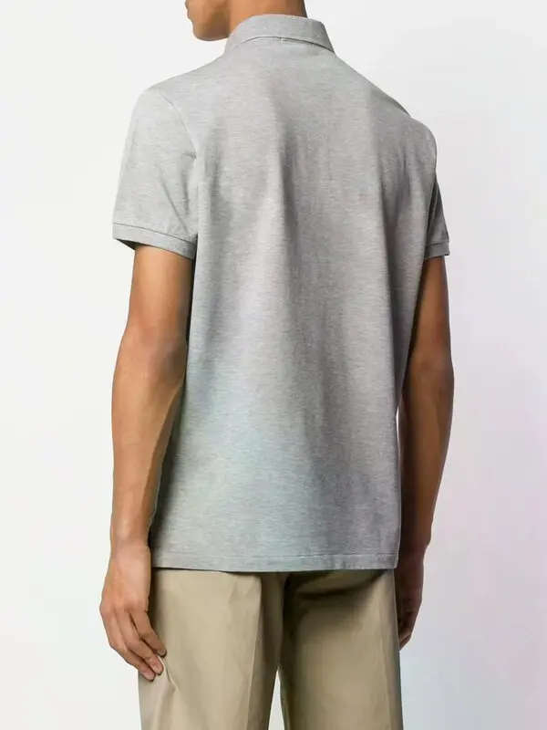Polo Ralph Lauren Heather Stretch Cotton Logo Polo T-shirt - Grey