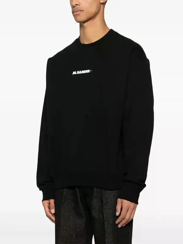 JIL SANDER Logo-print Sweatshirt - Black
