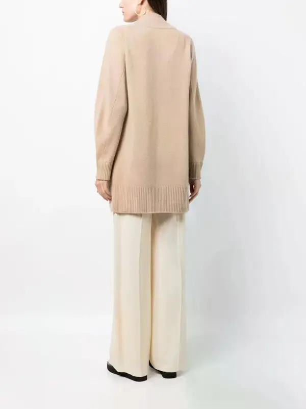 Vince Open-front Cashmere Cardigan Coat - Neutrals
