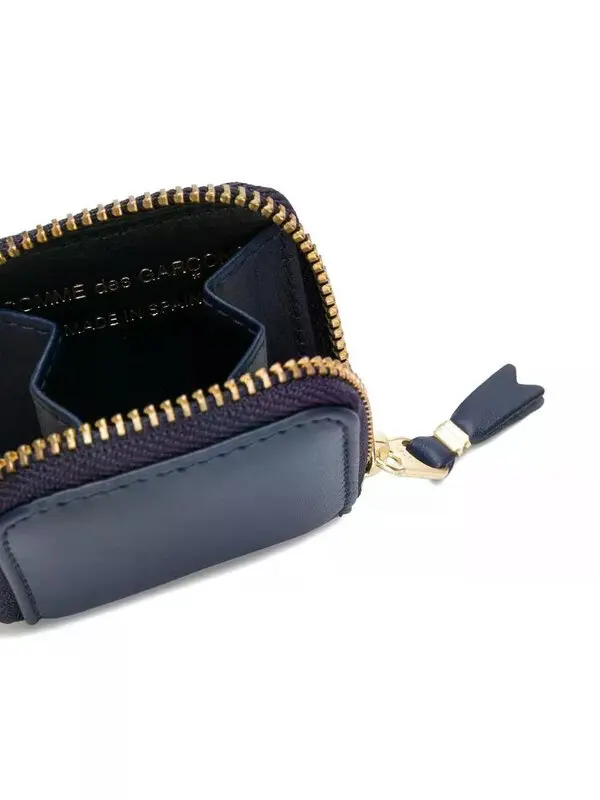 Comme Des Garçons Zip-around Leather Wallet