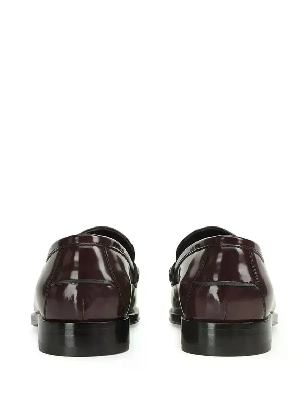 SERGIO ROSSI Sr Nora Leather Loafers