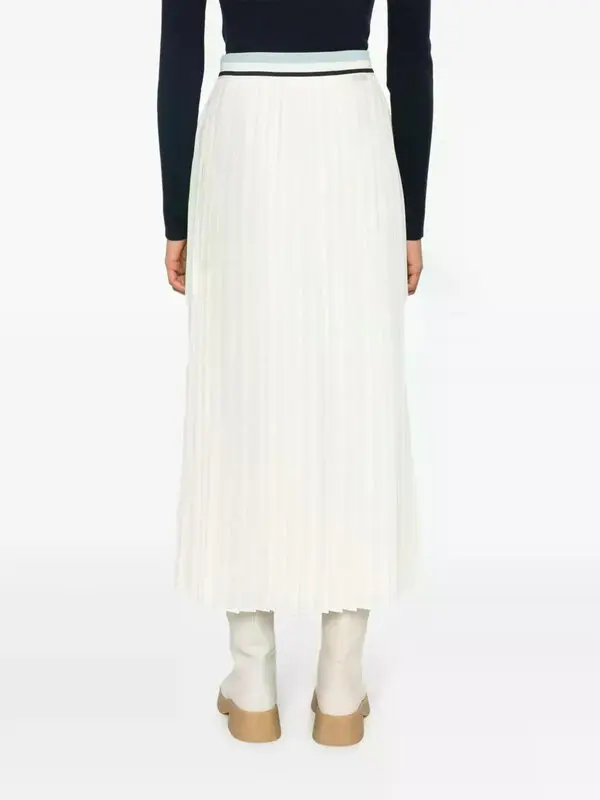 Moncler Pleated Midi Skirt