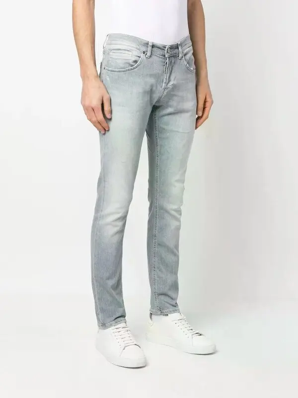 DONDUP Light-wash Skinny-cut Jeans