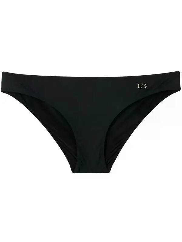 Dolce & Gabbana Logo-tag Bikini Bottoms - Black