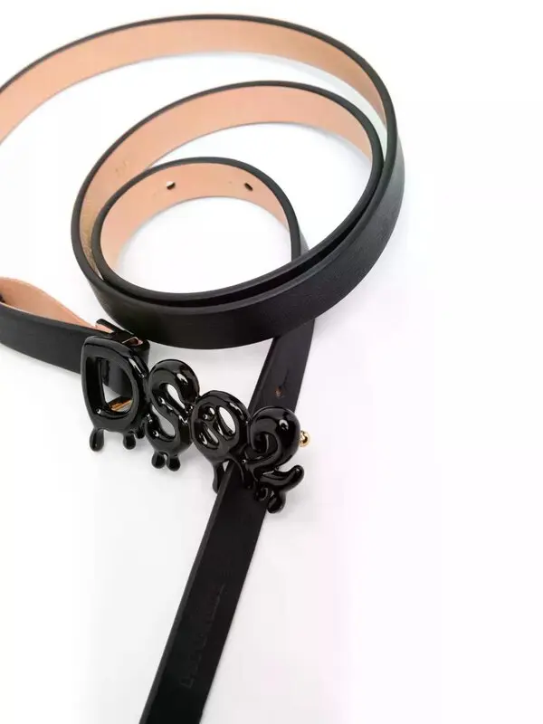 Dsquared2 Logo-buckle Leather Belt