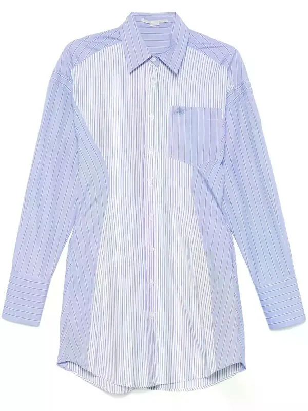 Stella McCartney Striped Shirt Mini Dress