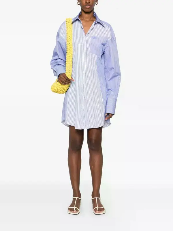 Stella McCartney Striped Shirt Mini Dress