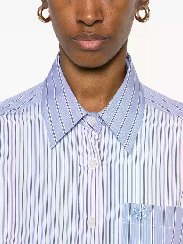 Stella McCartney Striped Shirt Mini Dress