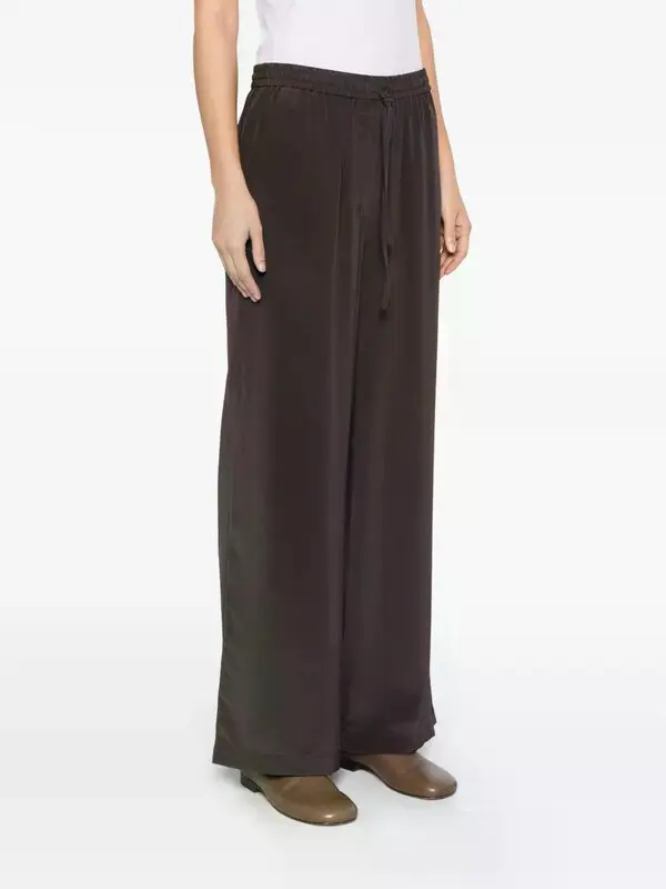 P.a.r.o.s.h Drawstring Palazzo Pants - Black