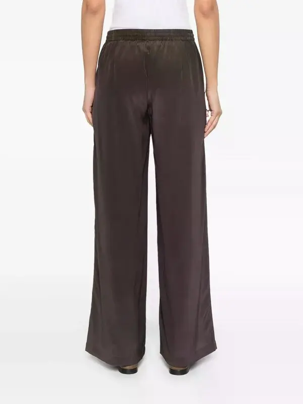 P.a.r.o.s.h Drawstring Palazzo Pants - Black