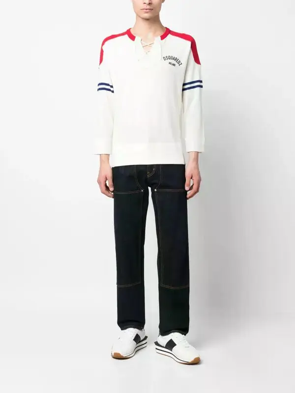 Dsquared2 Logo-print Knitted Jumper