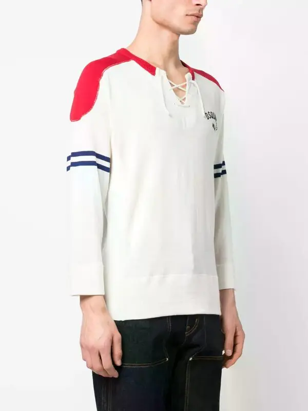 Dsquared2 Logo-print Knitted Jumper