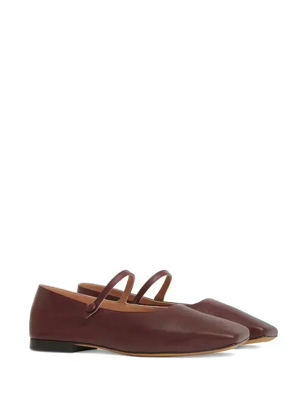 MANSUR GAVRIEL Square-toe Ballerina Shoes