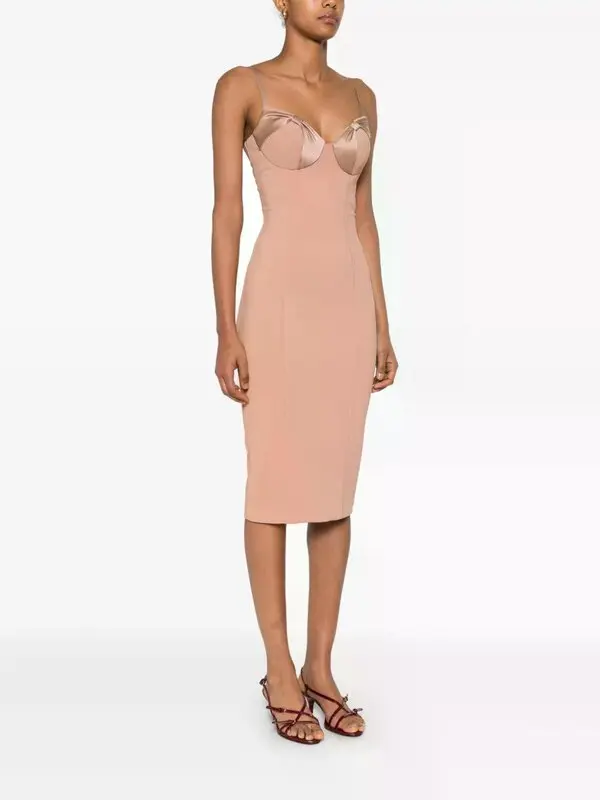 Elisabetta Franchi Bow-embellished Midi Dress