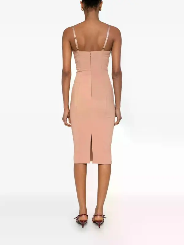 Elisabetta Franchi Bow-embellished Midi Dress