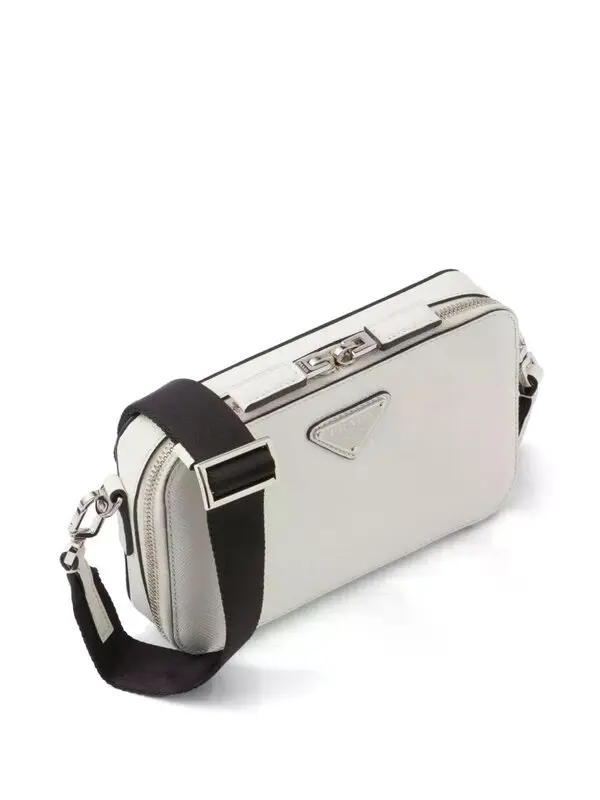 Prada Brique Crossbody Bag - White