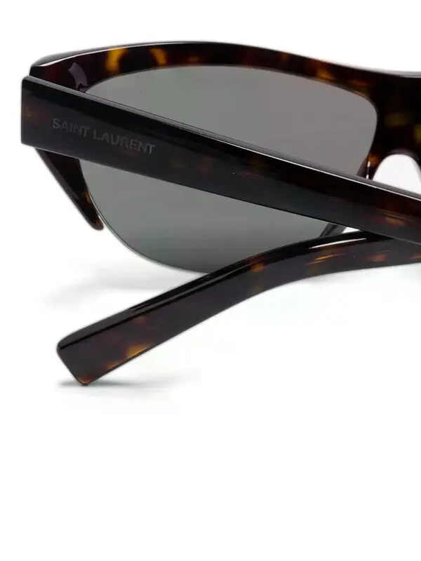 Saint Laurent Tortoiseshell Cat Eye Sunglasses - Brown