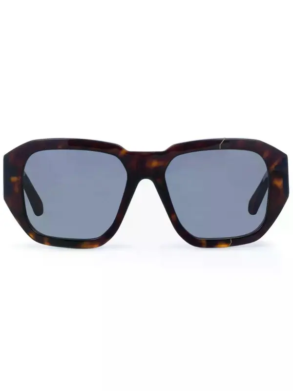 FACE.HIDE Broken Cosmo Sunglasses - Brown