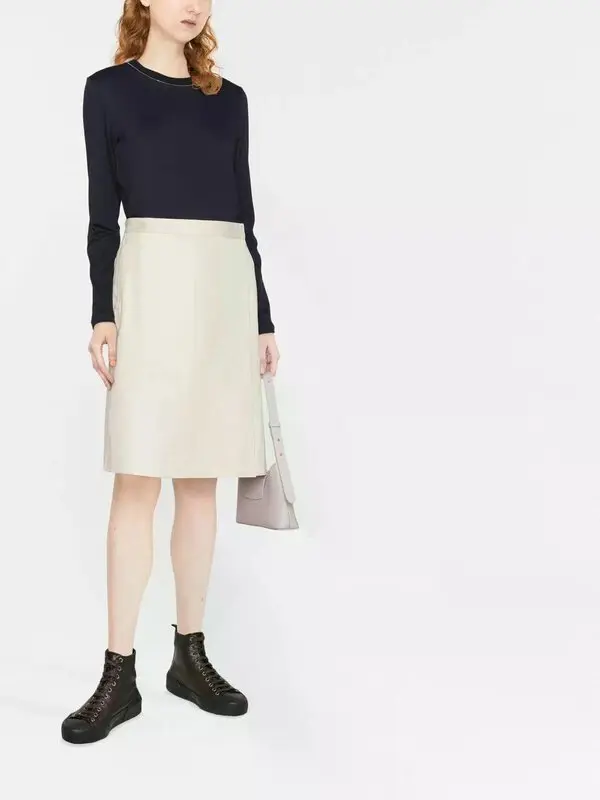 Fabiana Filippi Contrast-trimmed Crew Neck Sweater