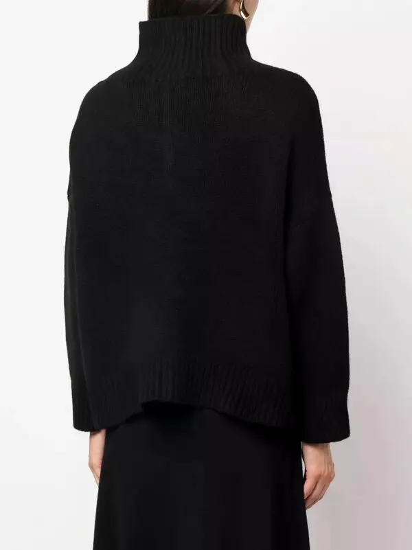 YVES SALOMON Button-detail Knitted Jumper