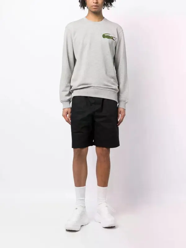 Comme Des Garçons Patch-detail Cotton Sweatshirt