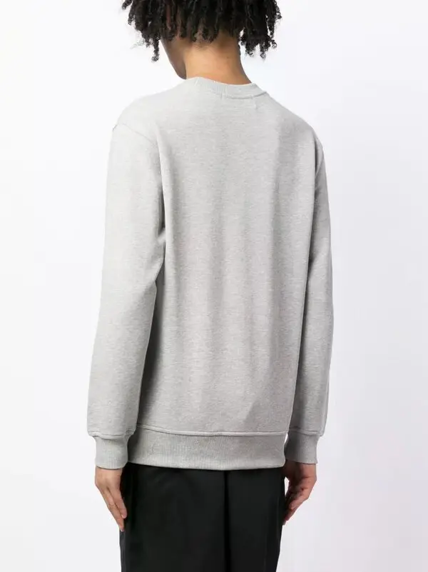 Comme Des Garçons Patch-detail Cotton Sweatshirt