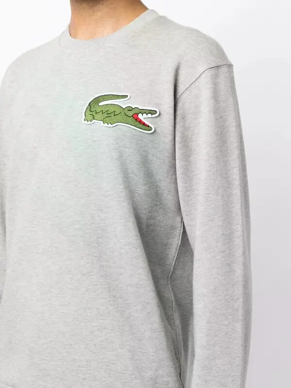 Comme Des Garçons Patch-detail Cotton Sweatshirt