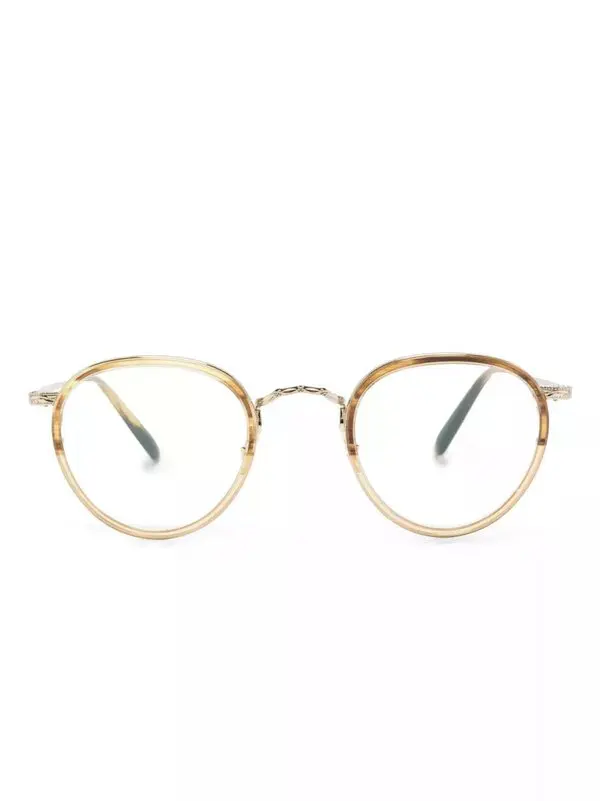 Oliver Spencer Round-frame Glasses - Neutrals
