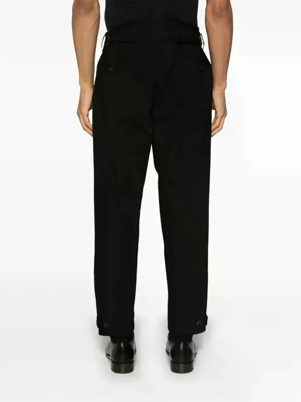 Yohji Yamamoto Tapered Leg Trousers