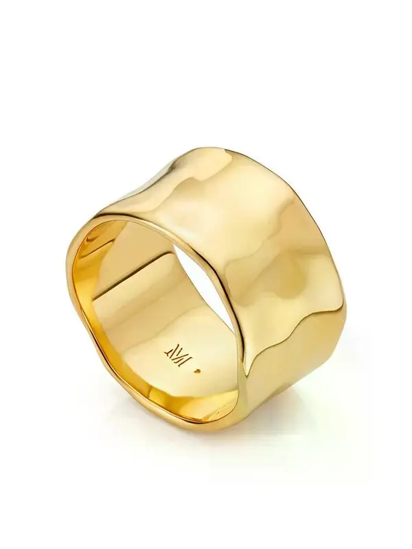 Monica Vinader Siren Muse Wide Ring - Gold
