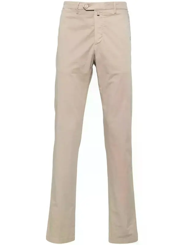 Kiton Mid-rise Chinos - Neutrals
