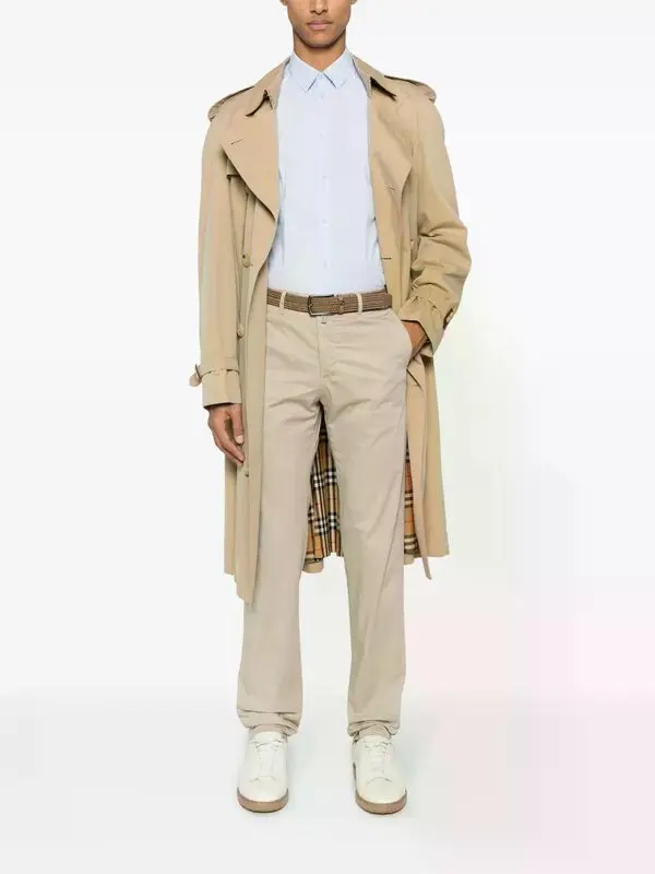 Kiton Mid-rise Chinos - Neutrals