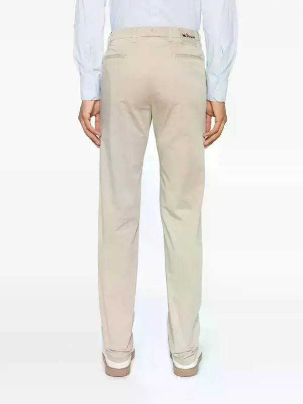 Kiton Mid-rise Chinos - Neutrals