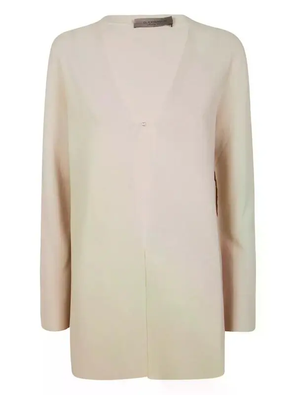 D.exterior Oversized V-neck Cardigan